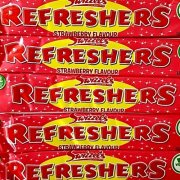 Refreshers Chew: pure lemony, fizzy centred deliciousness