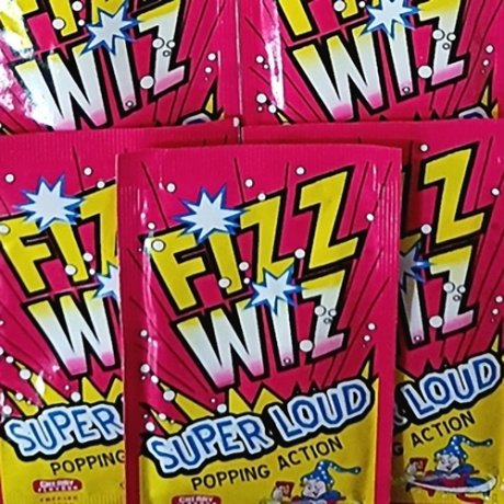 Fizz Wiz Cherry Popping Candy (7 Packs) | A Quarter Of