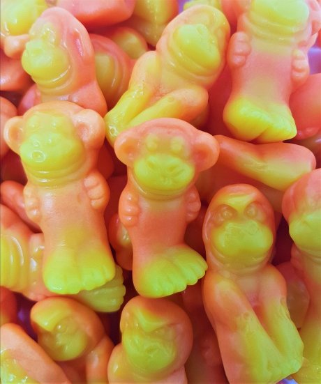 Jelly Foam Monkeys: Gluten Free