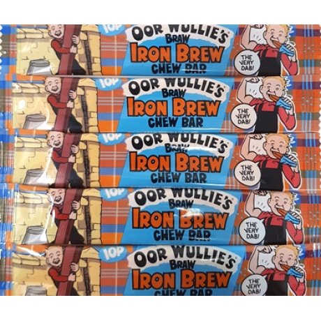 Iron Brew Chew Ba (10 Pack): Irn Bru flavour Retro Sweets