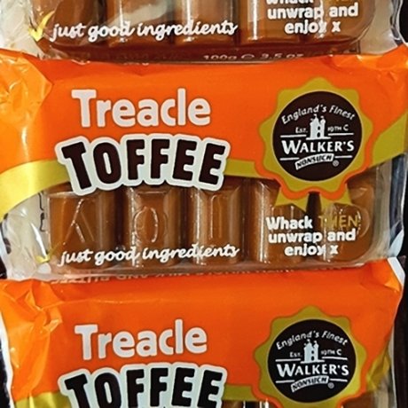 Walkers Treacle Toffee Slabs: Mouthwatering Sweets | AQuarterOf