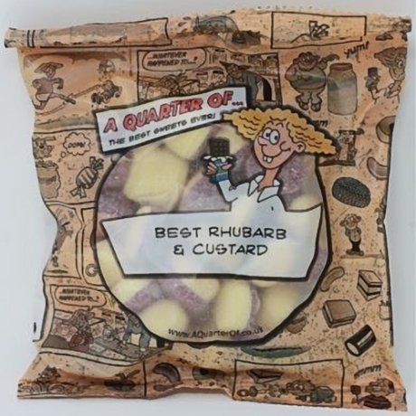 Rhubarb and Custard Sweets | Order Your Favourite Retro Treats Today