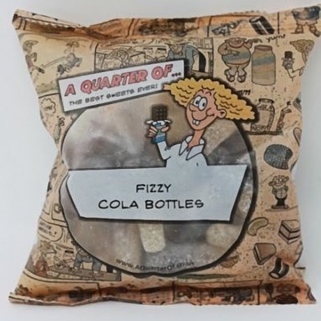 Fizzy Cola Bottles: Mouthwatering Retro Sweets | AQuarterOf