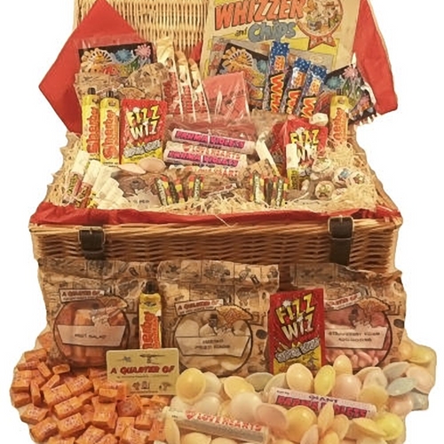 Giant Retro Sweet Hamper | AQuarterOf Retro Sweets