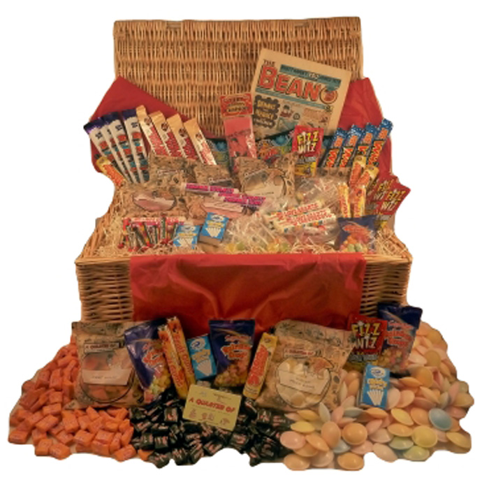 Jumbo Retro Sweet Hamper | AQuarterOf Retro Sweets