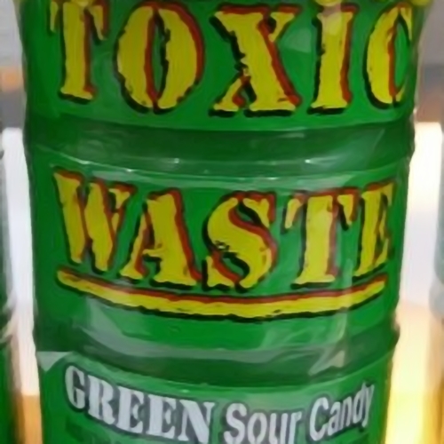 Toxic Waste Green Sour | AQuarterOf Retro Sweets