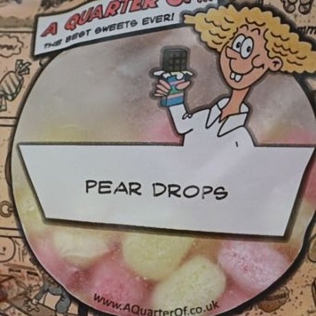 Pear Drops: Mouthwatering Retro Sweets | AQuarterOf