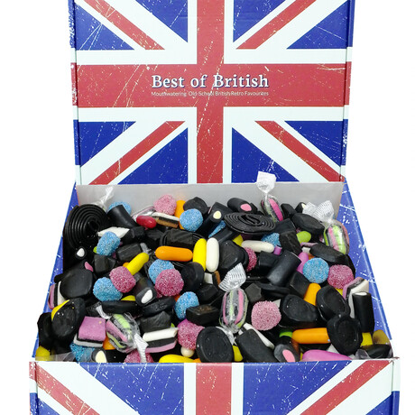 Liquorice Mix Best Of British Gift Box | A Quarter Of