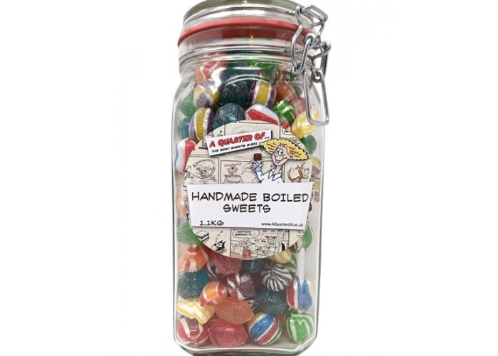 Handmade Boiled Sweets Kilner Jar | AQuarterOf Retro Sweets