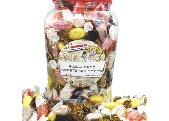 Sugar Free Sweets Selection Jar | AQuarterOf Retro Sweets