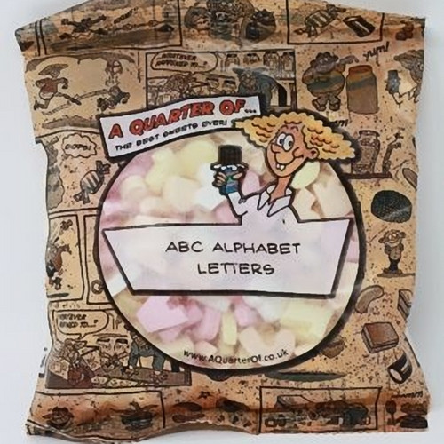 ABC Alphabet Letters: Mouthwatering Sweets | AQuarterOf