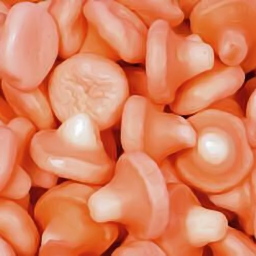 Delicious, Chewy, Strawberry Foam Mushrooms Delicious, Chewy, Strawberry Foam Mushrooms
