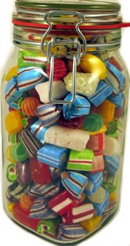 Handmade Boiled Sweets Kilner Jar | Tagstorm